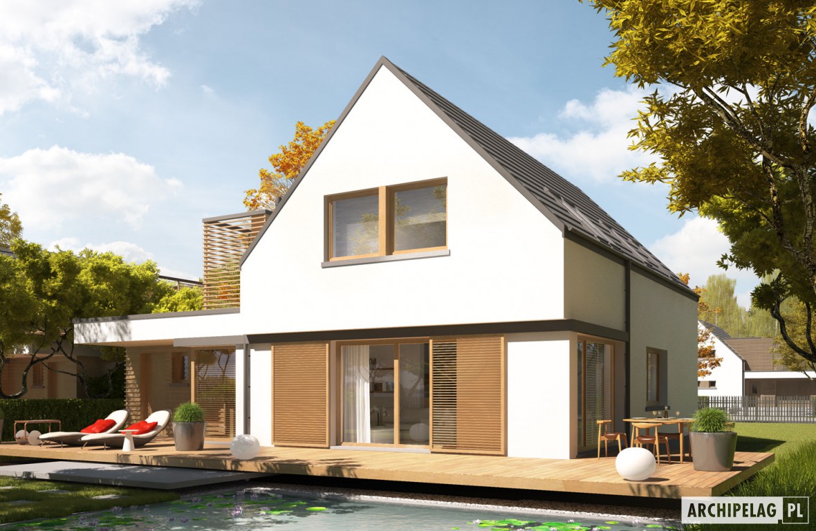 Markus G1 ENERGO PLUS - projekt domu z kosztorysem - Archipelag